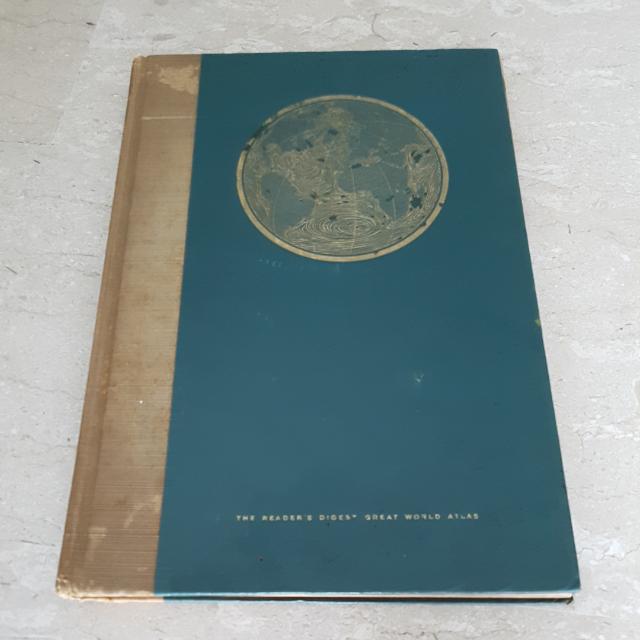 Rare 1961 Collectible Reader's Digest Great World Atlas 1st Edition ... Rare 1961 Collectible Reader's Digest Great World Atlas 1st Edition ...