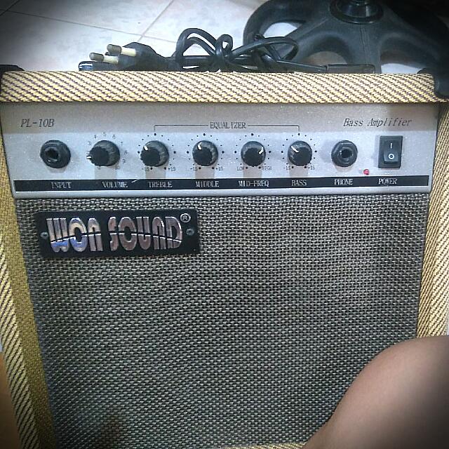 WON SOUND Bass Amplifier Made In Korea Bought In KOREA, Hobbies & Toys, Music & Media, CDs ...