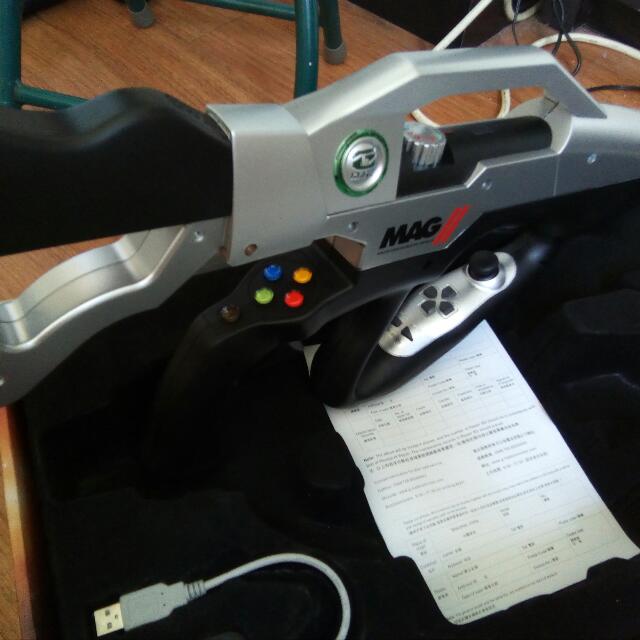 Xbox 360,Ps3,PC G-mate Mag 2 Gun, 電子遊戲, 遊戲機配件, 手掣 - Carousell
