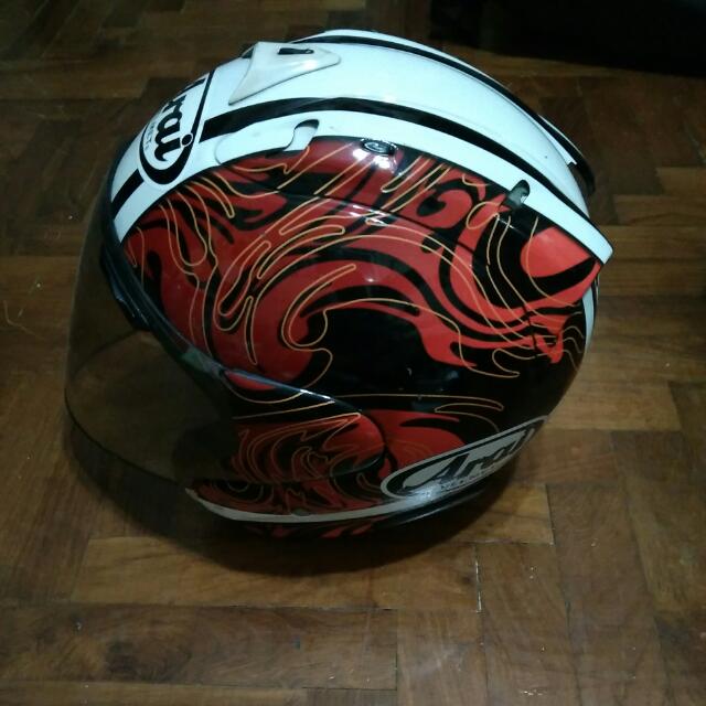 Arai Riptide Ram 3, Motorcycles, Motorcycle Accessories on Carousell