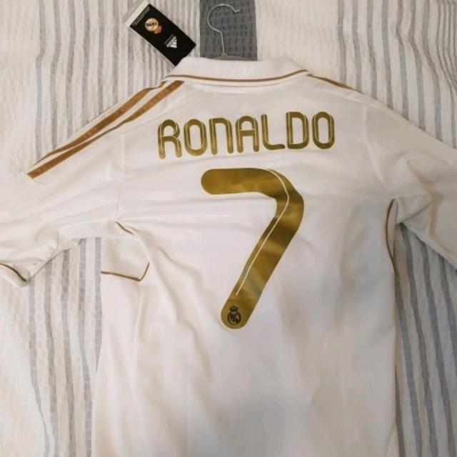 Authentic Real Madrid 11-12 Home with Official Ronaldo Name, Sports ...