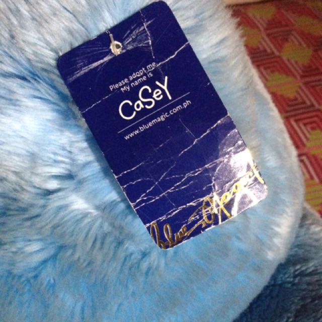 Giant Teddy Bear (Blue Magic), Babies & Kids, Infant Playtime on Carousell