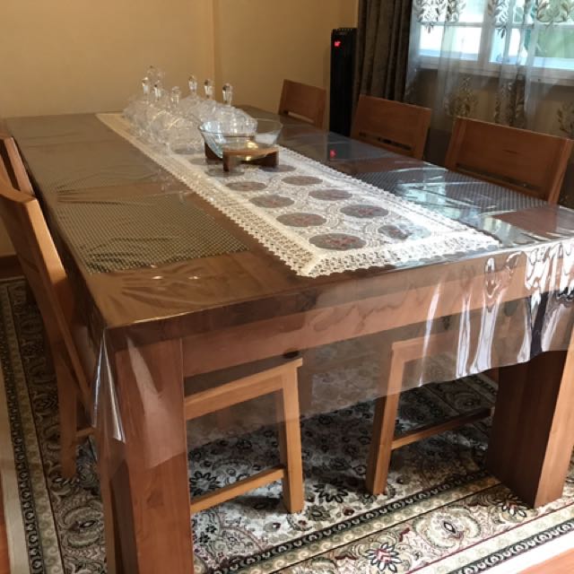 Scanteak TRAE Dining Table Set, Furniture & Home Living, Furniture ...