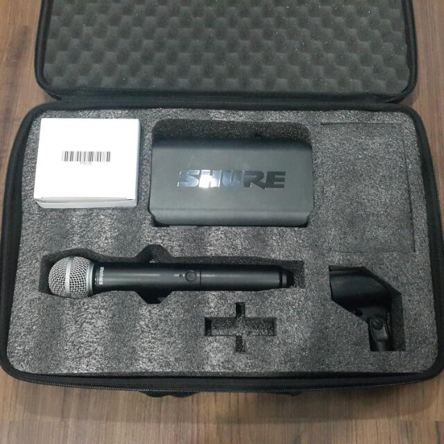 Shure SM58 Wireless Microphone, Hobbies & Toys, Music & Media, Music ...