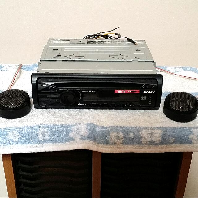 Sony Car Audio player, Car Accessories on Carousell
