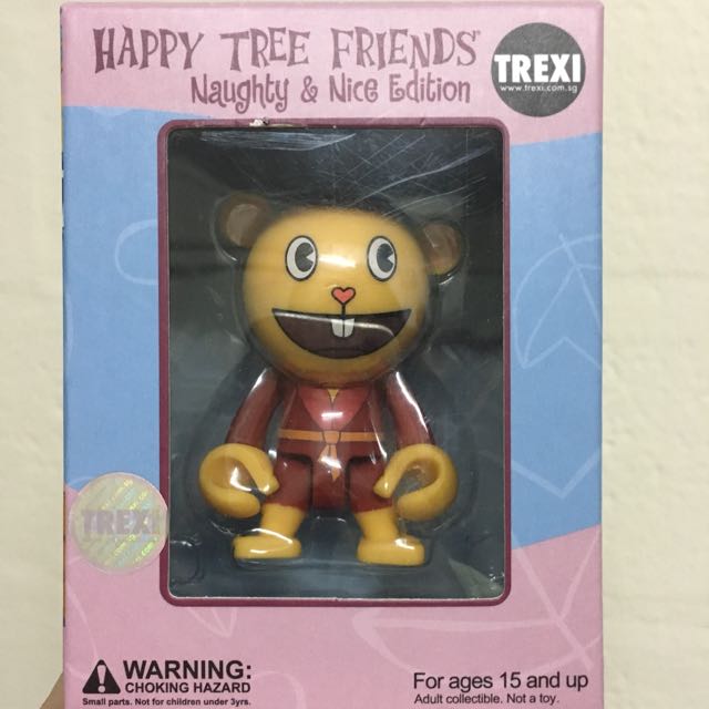 Trexi Happy Tree Friends Toy Naughty And Nice Edition / 2.5 Inch Pop ...