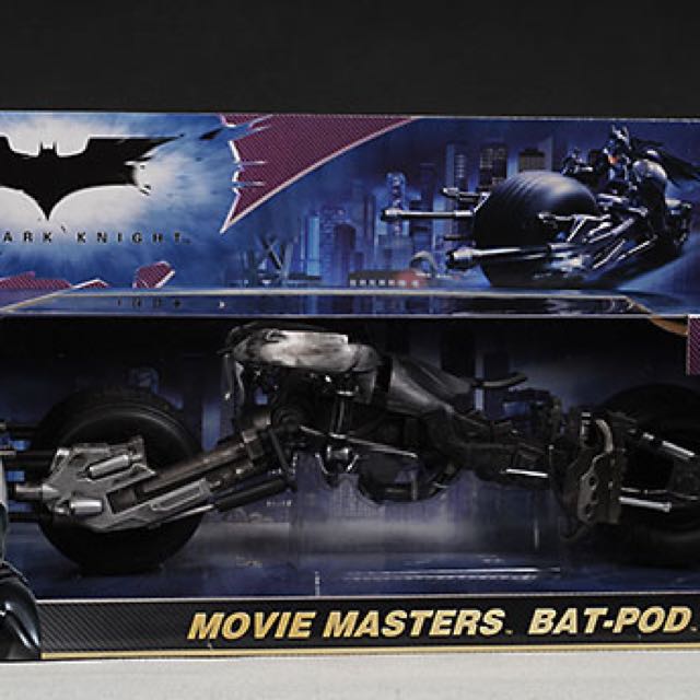 Batman Dark Knight 1:12 Scale Movie Master Batpod Batcycle, Hobbies ...