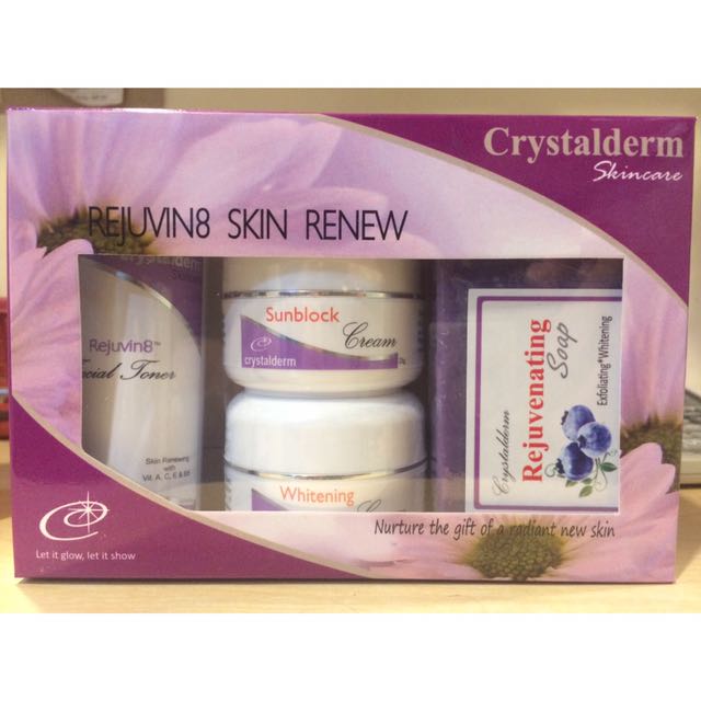 Crystalderm Skincare Rejuvin8 Skin Renew, Beauty & Personal Care, Face ...