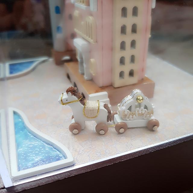 [DIY] Castle Rotating Carriage Musical Box, Hobbies & Toys, Stationery ...