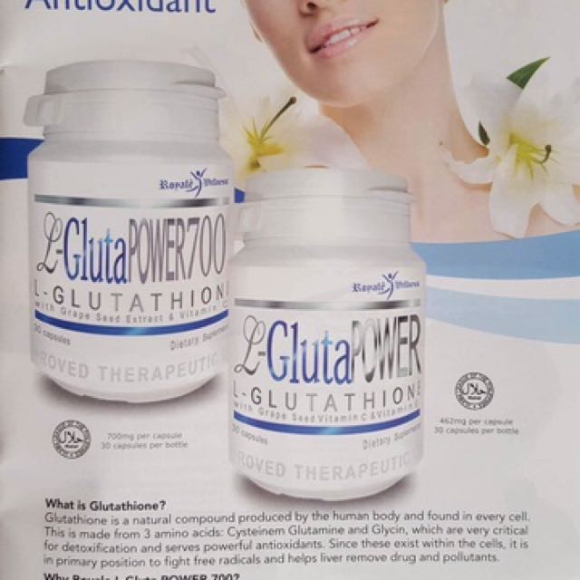 gluta power, Health & Nutrition, Health Supplements, Vitamins ...