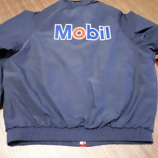 Mobil Jacket, Men's Fashion, Coats, Jackets and Outerwear on Carousell