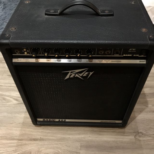 Peavey Basic 112 Bass Amplifier, Hobbies & Toys, Music & Media, Music ...