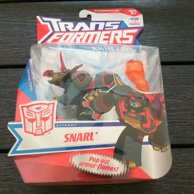 Transformers Animated Autobot Dinbot Snarl Mint On Sealed Card, Hobbies ...
