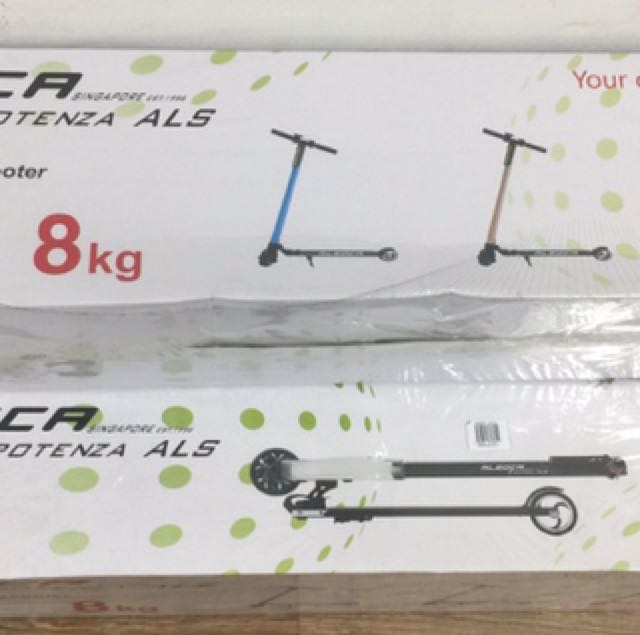 ALEOCA Alloy E-Scooter, Sports Equipment, PMDs, E-Scooters & E-Bikes ...