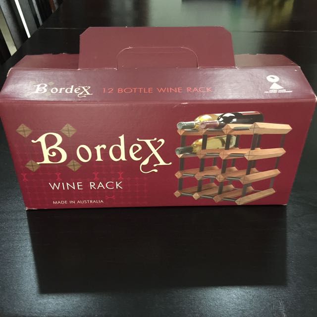 Bordex Wine Rack -12 Bottle, TV & Home Appliances, Kitchen Appliances ...