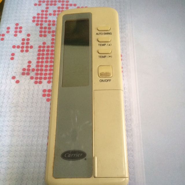 Carrier Air Con Remote, TV & Home Appliances, Air Conditioners ...
