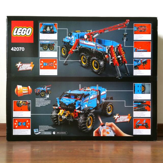 Lego Technic 42070 6x6 All Terrain Tow Truck (Last set!), Hobbies ...
