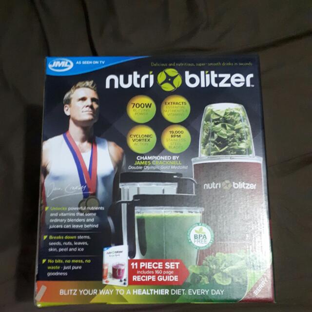 Nutri Blitzer, TV & Home Appliances, Kitchen Appliances, Juicers ...