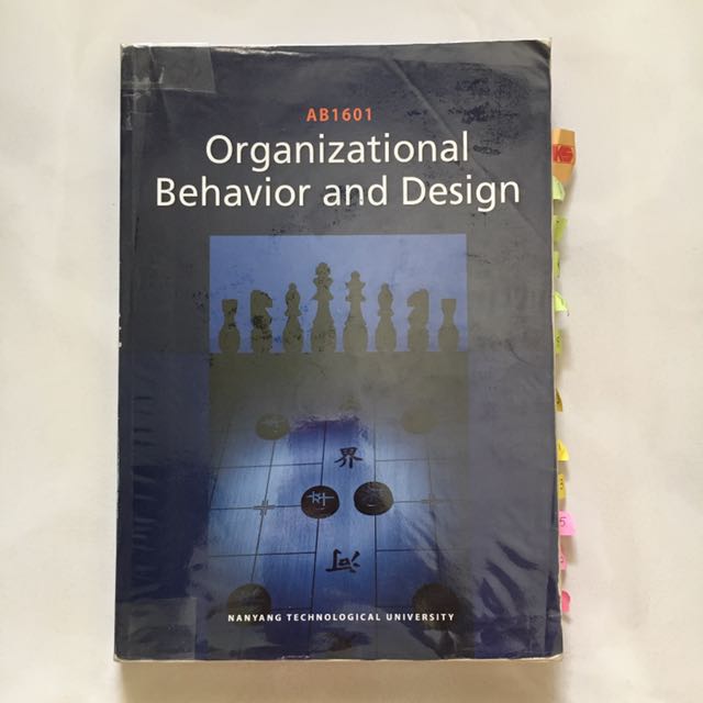 Organisational Behaviour and Design Textbook, Hobbies & Toys, Books ...