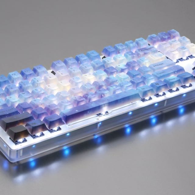 PBT Galaxy Keycap Set (104), Computers & Tech, Parts & Accessories ...