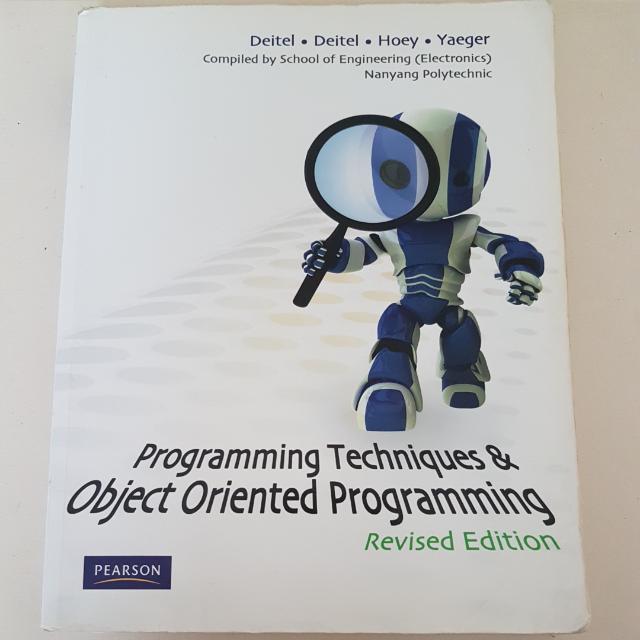 Programming Techniques And Object Oriented Programming Revised Edition Hobbies And Toys Books 8382