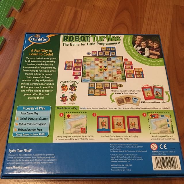Thinkfun Robot Turtles - Games For Little Programmers, Hobbies & Toys ...