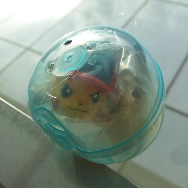 Tokotoko Pikachu Wind Up Walking Figurine Takara Tomy Gachapon Capsule ...