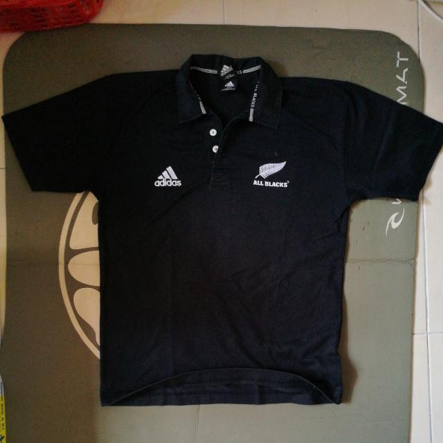 Adidas All Black Shirt, Men's Fashion, Tops & Sets, Tshirts & Polo ...