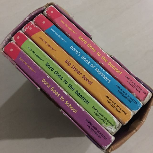 5 Books: Dora's Little Library "Dora's New Adventures" Box Set, Hobbies ...