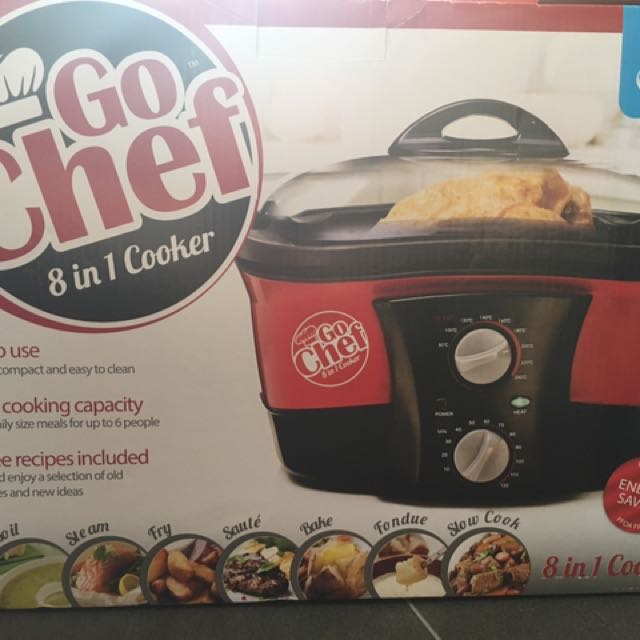 Go Chef 8 In 1 Cooker, TV & Home Appliances, Kitchen Appliances ...