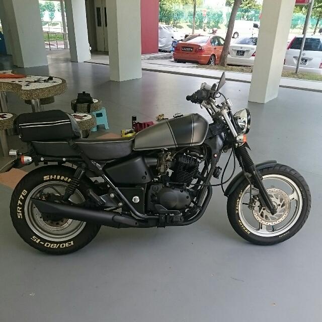 Honda Phantom TA200 Street Tracker Coe Nov 2022 renewable, Motorcycles ...
