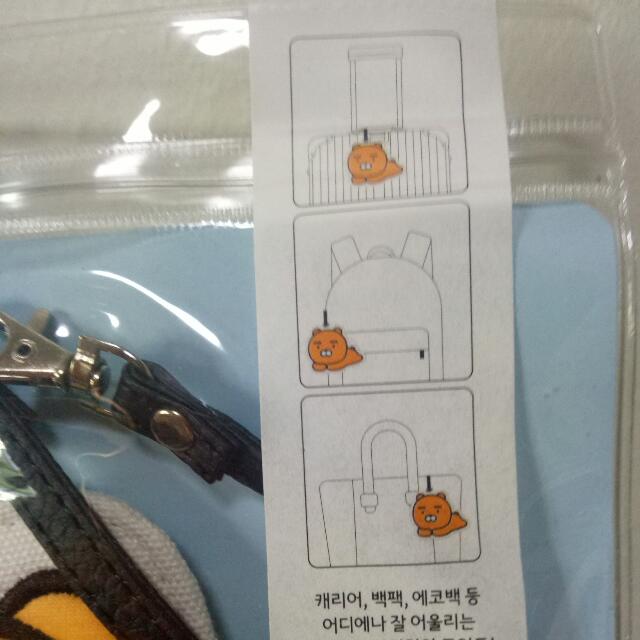 Kakao Friends - Canvas Name Tag RYAN X 1, Hobbies & Toys, Memorabilia ...