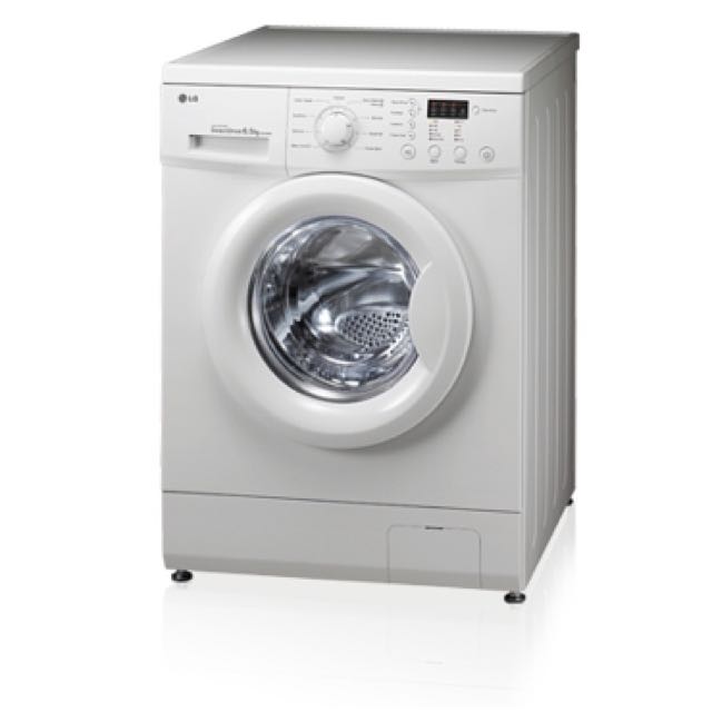 LG 6.5kg Front Load Washing Machine, TV & Home Appliances, Washing ...