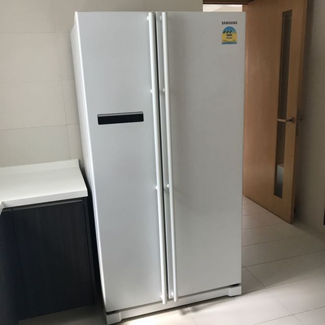 Samsung 2 Sided Fridge (model: RSA1NTWP), TV & Home Appliances, Kitchen ...
