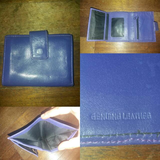 💯Original Vedasto leather trifold wallet, Women's Fashion, Bags ...