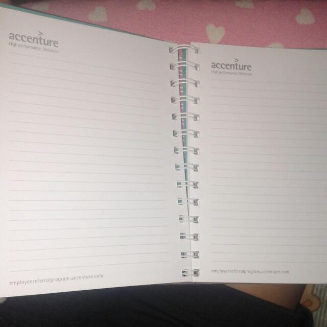 Accenture NOTEBOOK, Hobbies & Toys, Books & Magazines, Religion Books ...