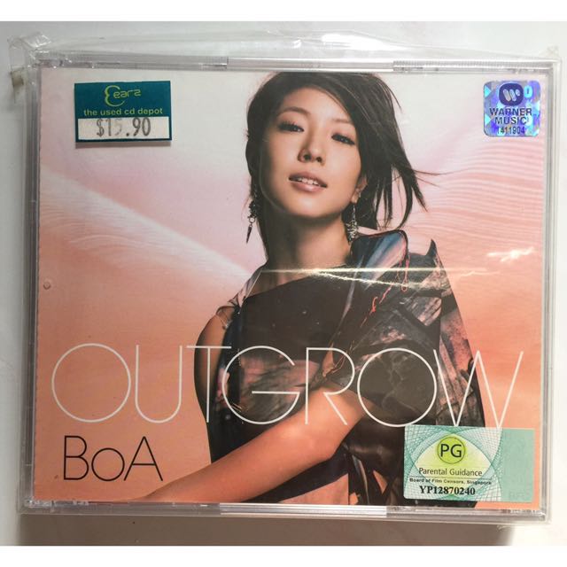 BoA Kwon Outgrow CD + DVD, Hobbies & Toys, Music & Media, CDs & DVDs on Carousell