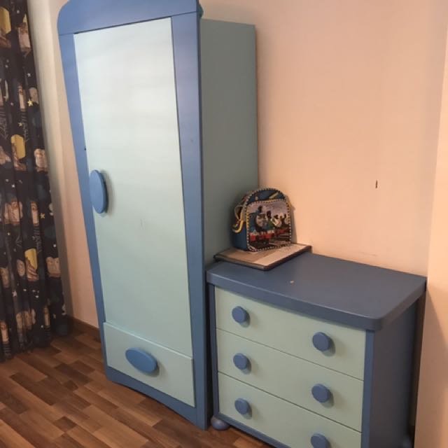 Children Wardrobe And Chest Of Drawers, Babies & Kids, Baby Nursery ...