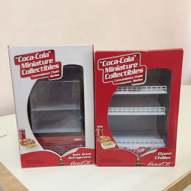 Coca-Cola Chillers Refrigerator Miniature, Hobbies & Toys, Toys & Games ...