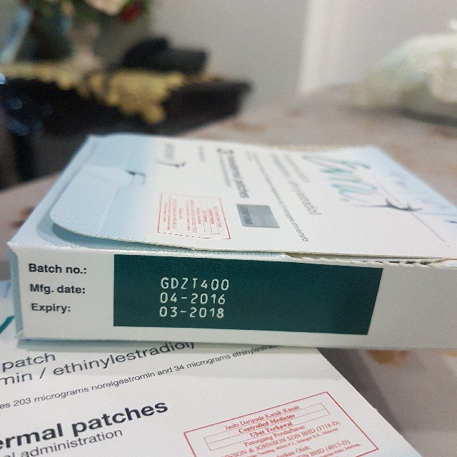 Evra - Transdermal Patch 3 Boxes, Everything Else on Carousell