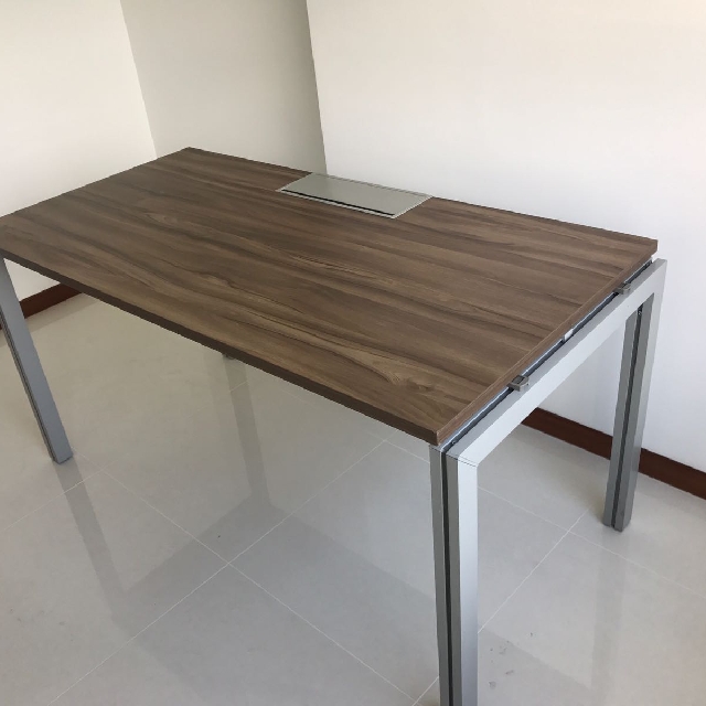 Staco Series - Marinus Walnut Table, Furniture & Home Living, Furniture ...