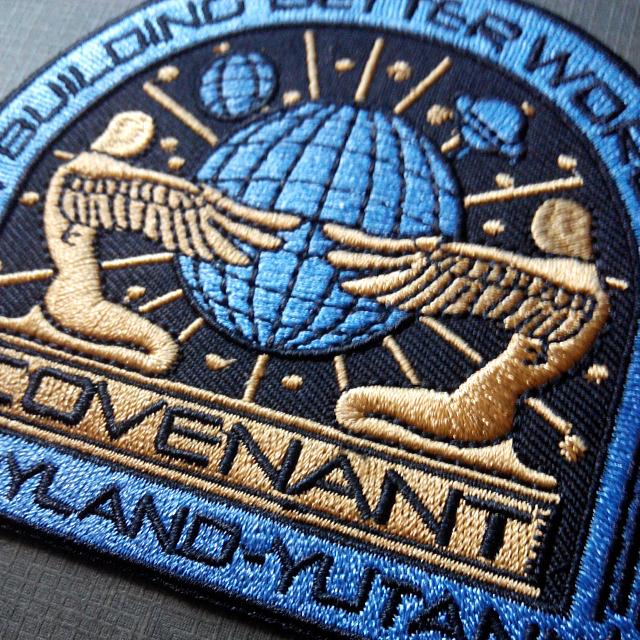 Alien Covenant Logo Movie Iron On Patch, Men's Fashion, Watches ...
