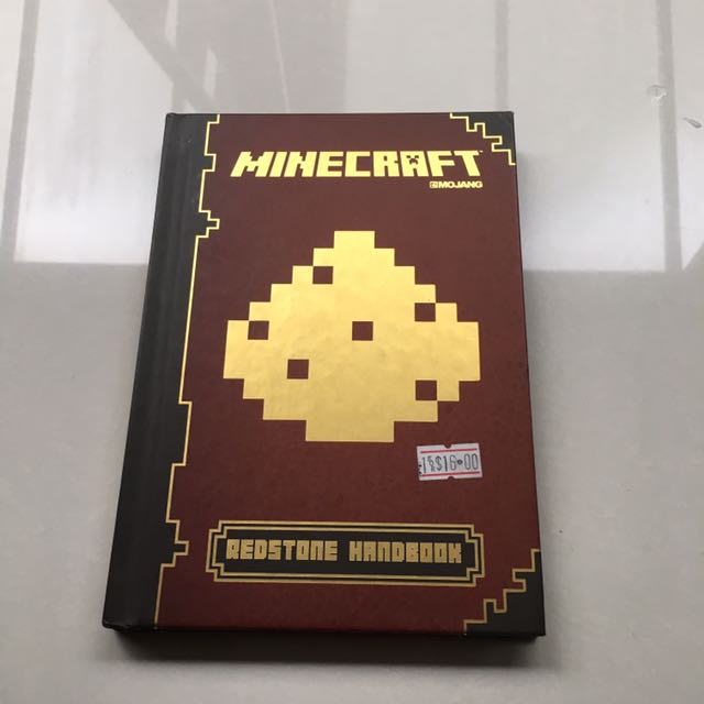 Minecraft Red stone handbook Hardcover, Hobbies & Toys, Books ...