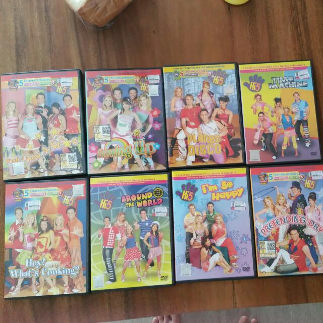 Original Hi 5 DVD. Selling 8 DVD At OnLY $24, Hobbies & Toys, Music ...