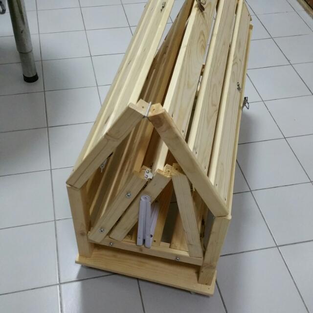 Rental Event Display Wooden Table Booth, Furniture & Home Living ...