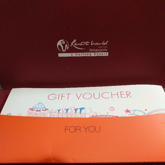 Resorts World Sentosa Gift Vouchers, Tickets & Vouchers, Vouchers on ...