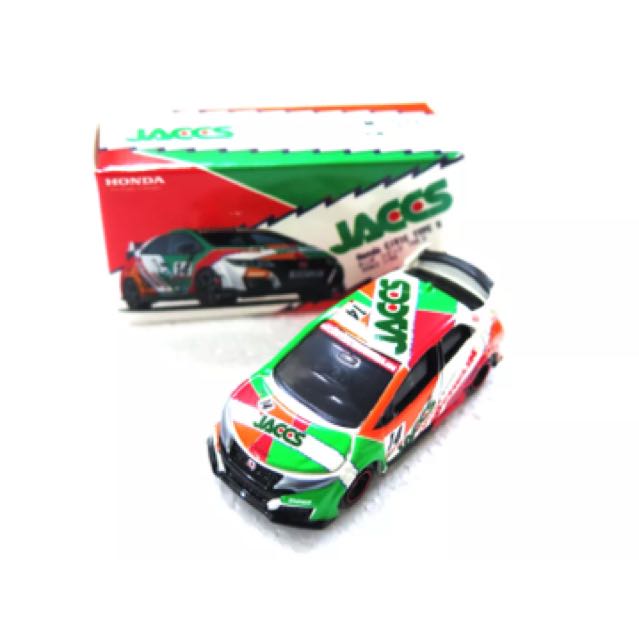 Tomica Custom JACCS #14 Racing Honda Civic Type R Fk2, Hobbies & Toys ...