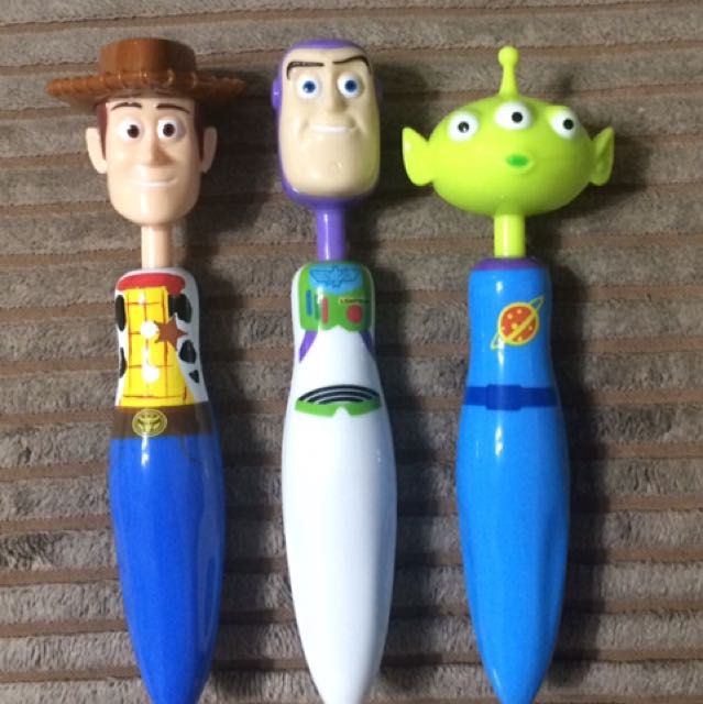 Toy Story Pens - Woody, Buzz, Aliens, Hobbies & Toys, Toys & Games on ...