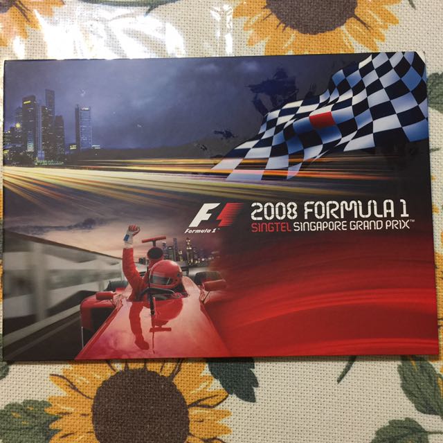 2008 Formula 1 Singtel Singapore Grand Prix Stamps, Hobbies & Toys ...