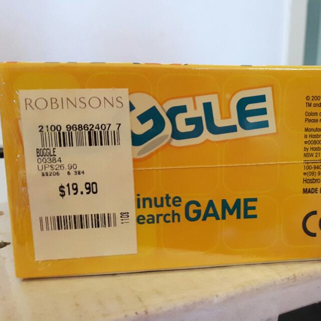Boggle, Hobbies & Toys, Toys & Games on Carousell
